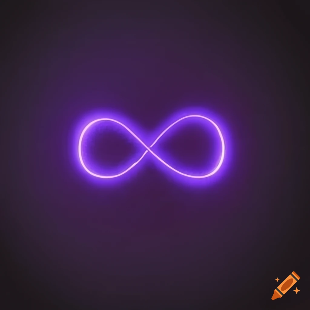 3D infinity symbol photo in 4K resolution on Craiyon