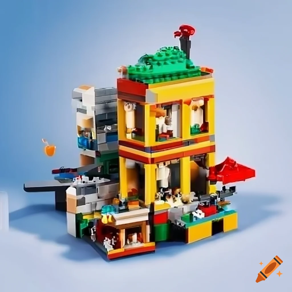 Perfect lego set on Craiyon