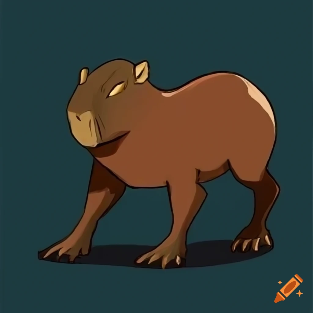 Capybara in league of legends style on Craiyon