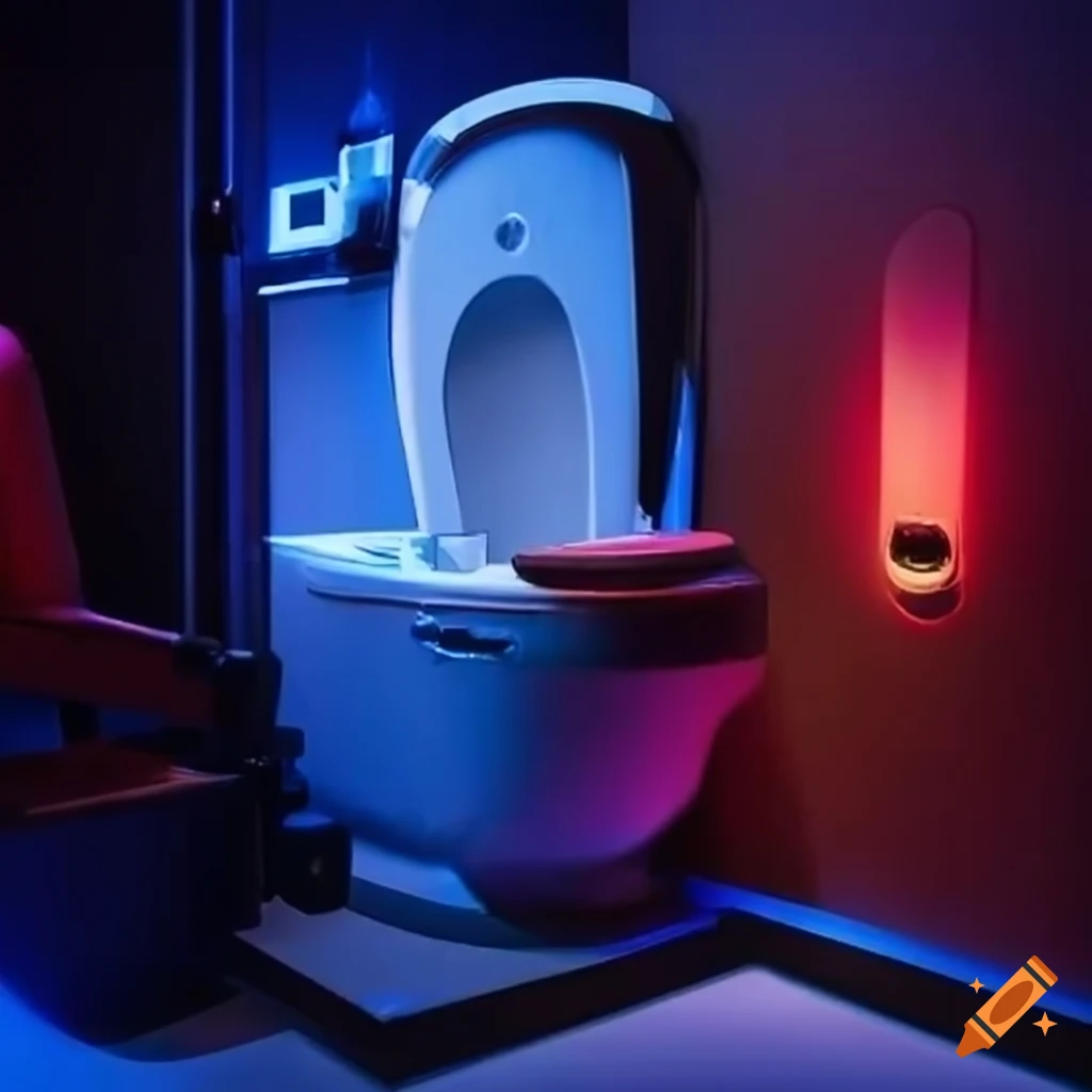 High performance gaming toilet on Craiyon