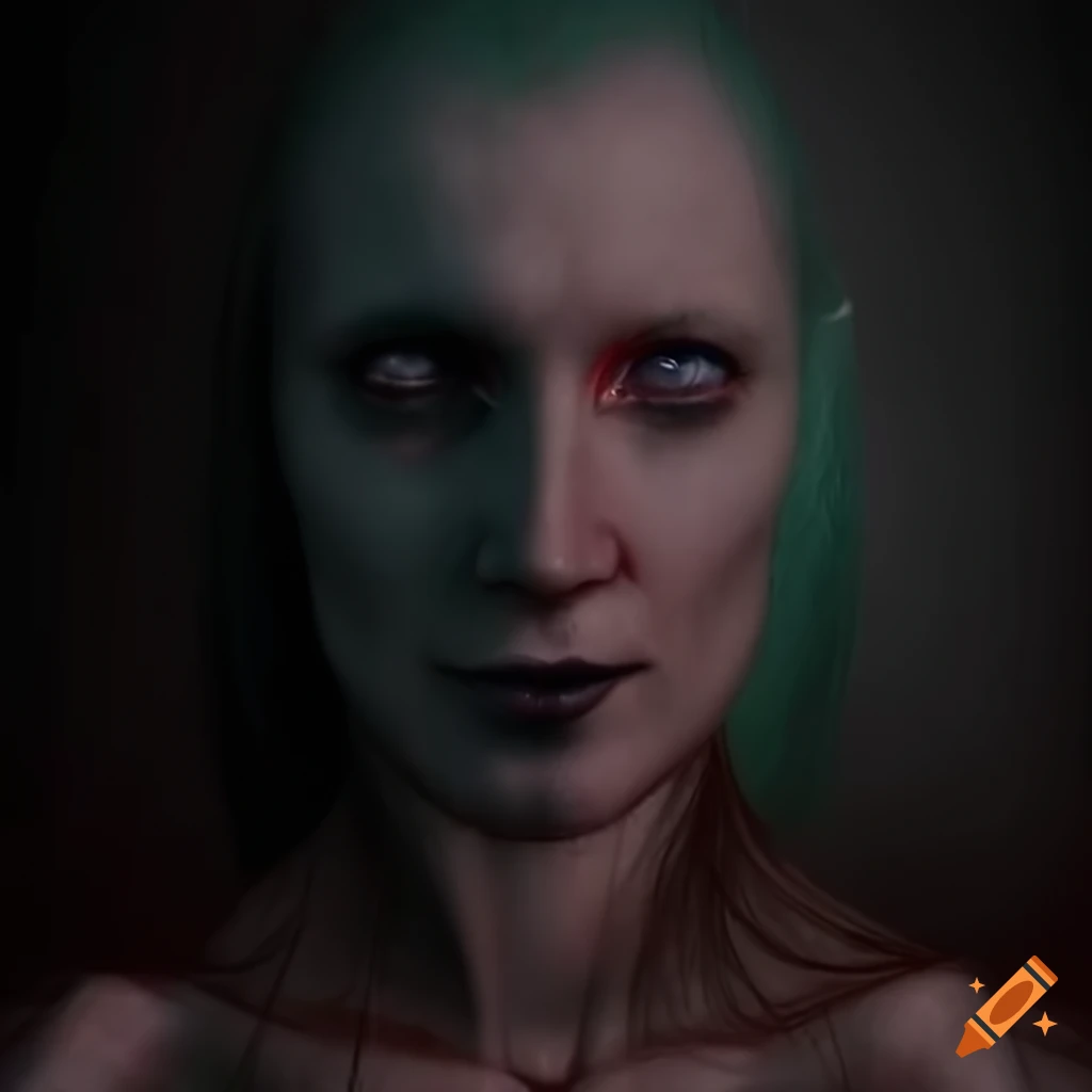 Front facing full body portrait in ancient style on Craiyon