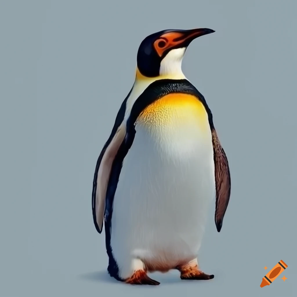Big penguin on Craiyon