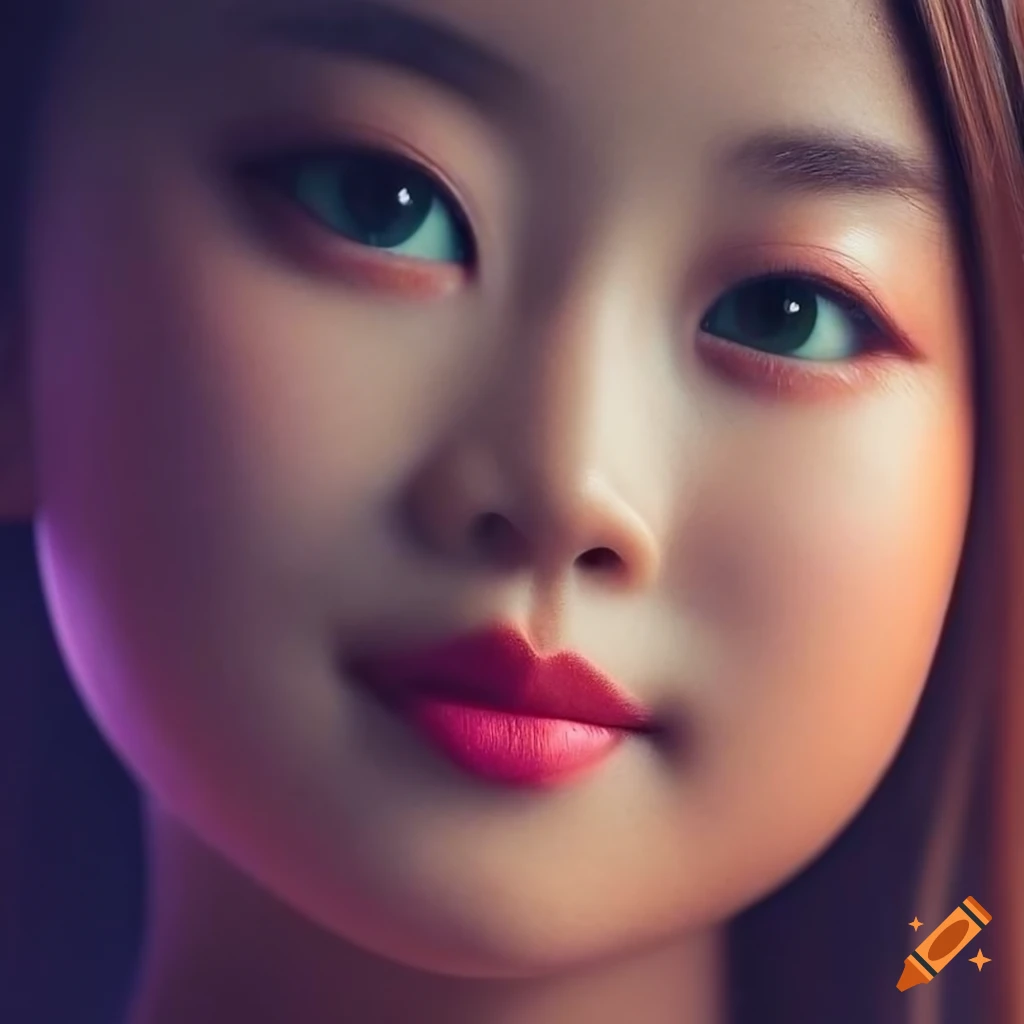 Portrait of mabel pines in high-resolution with enhanced details on Craiyon