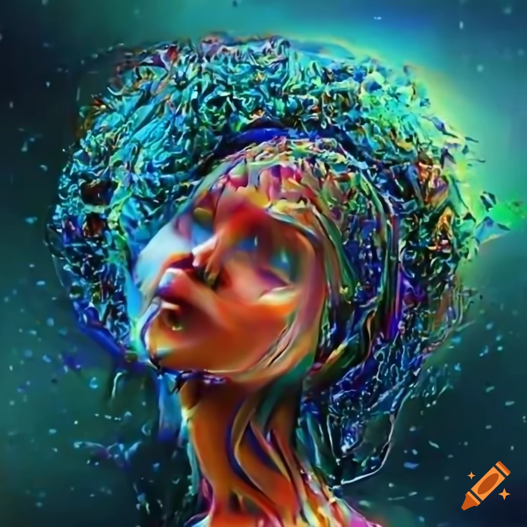 Ai creating art with ai generator on Craiyon