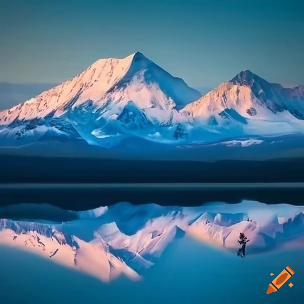 Denali wilderness landscape on Craiyon