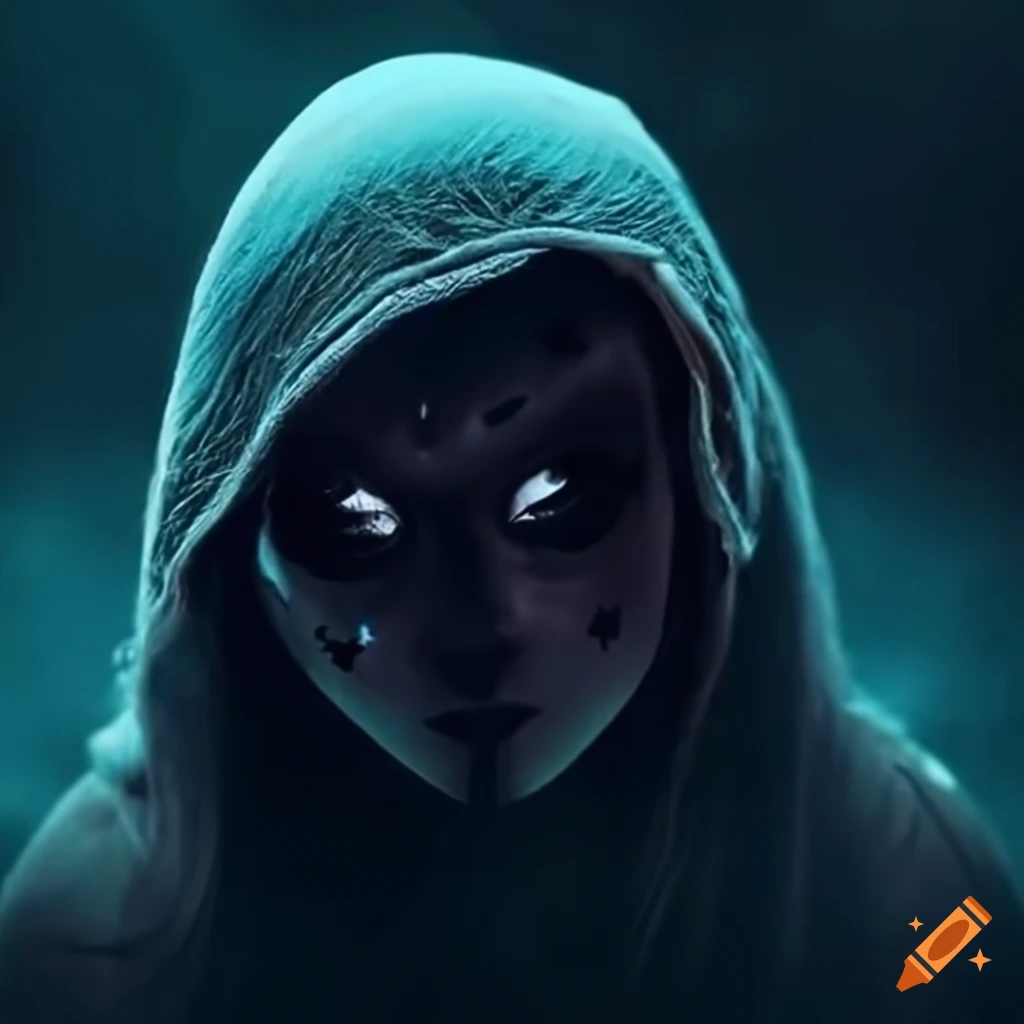 Mysterious profile picture for a TikTok horror stories account with ...