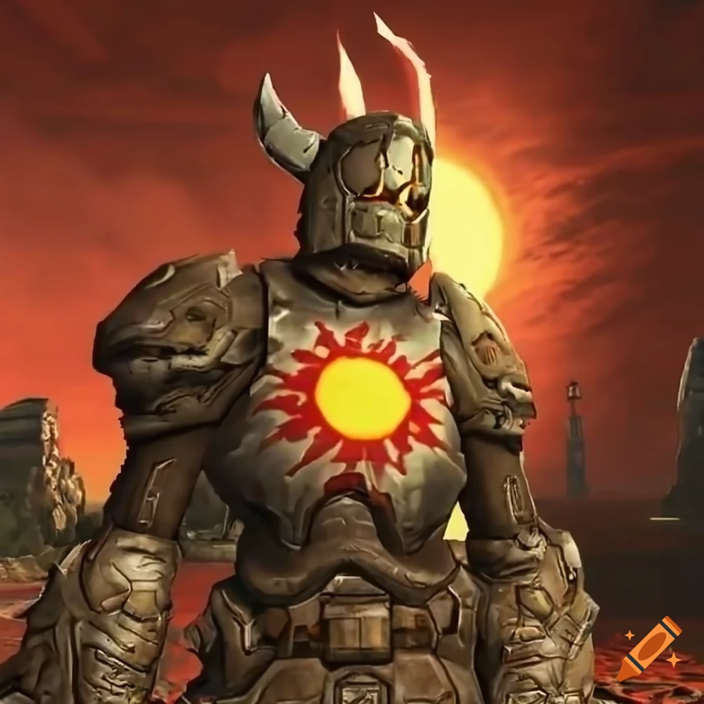 Solaire of astora character in 4k resolution on Craiyon