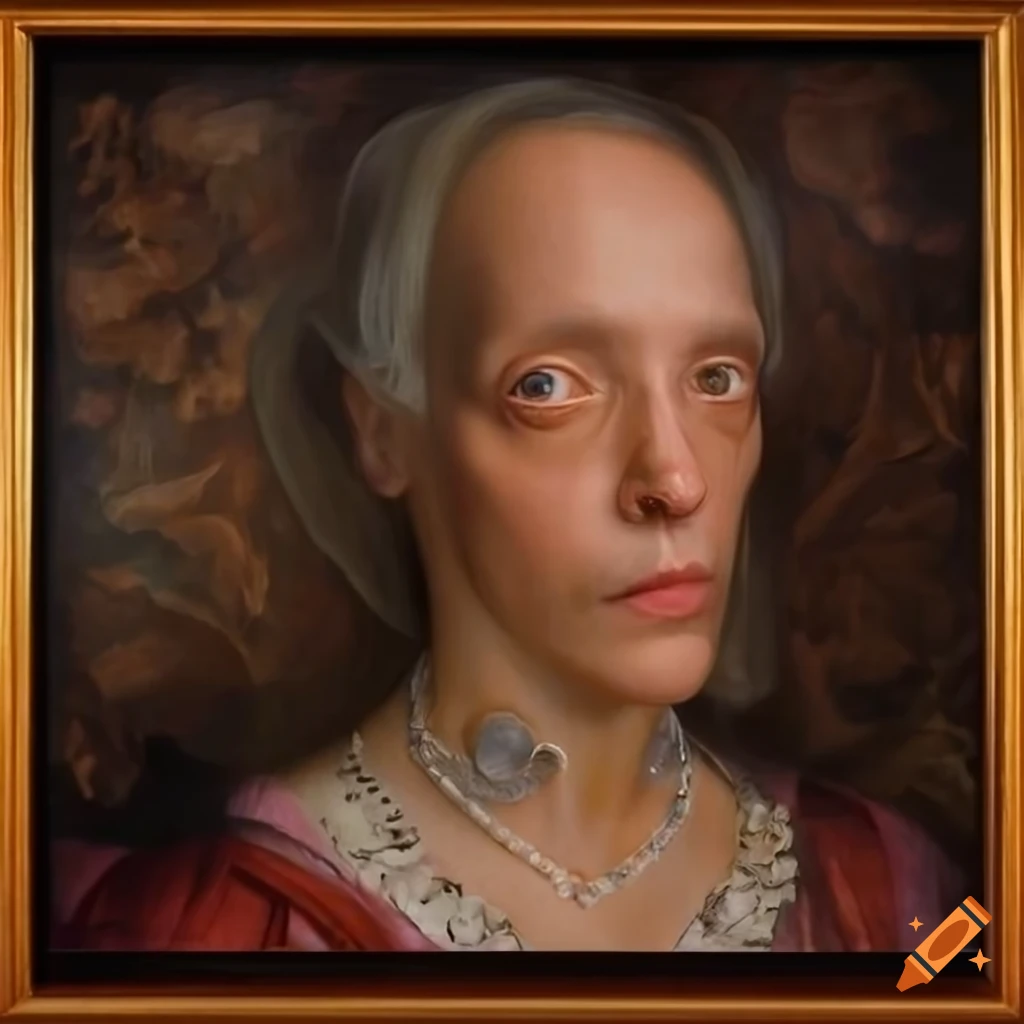 Closeup hyper-realistic full body portrait view of a subject on Craiyon