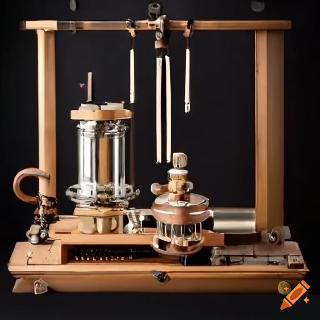Intricate and detailed rube goldberg machine photograph on Craiyon