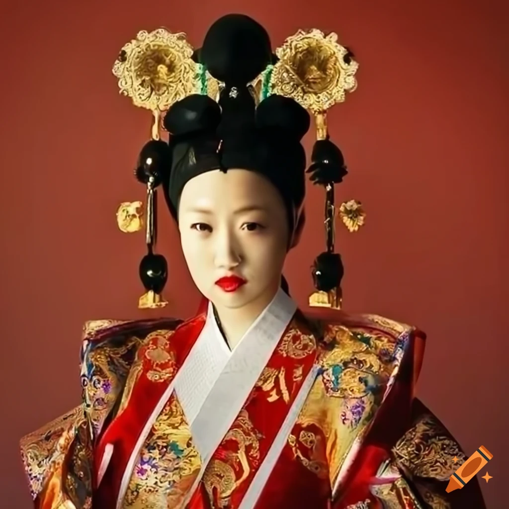 In a hyper-realistic micro shoot, empress mu, also known as empress ...