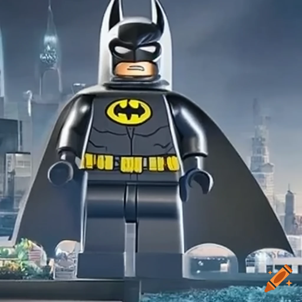 Scene from lego batman the movie on Craiyon