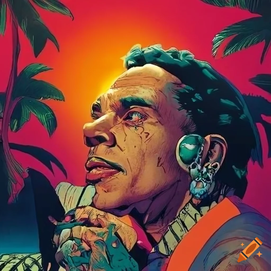 Stunning new year-inspired graphic novel with a noir style from lsd ...