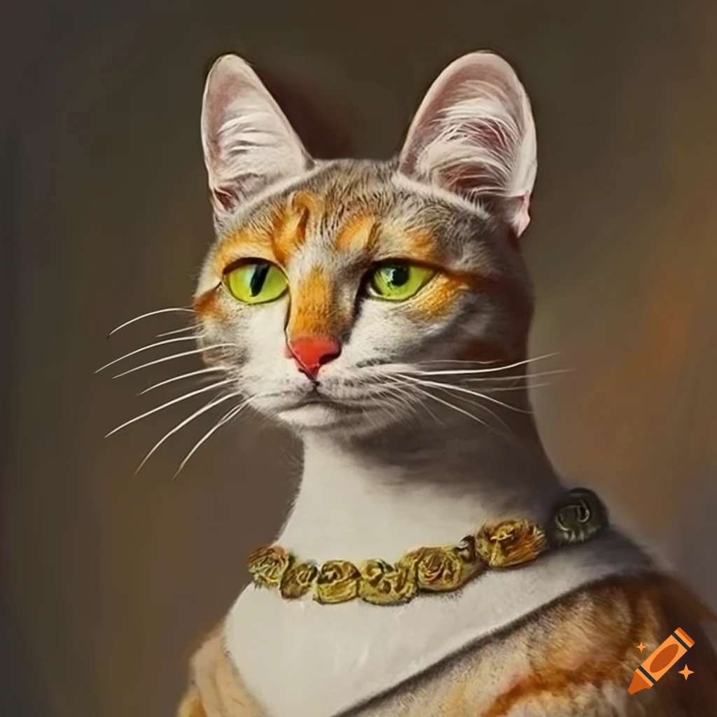 Cats in iconic art pieces on Craiyon