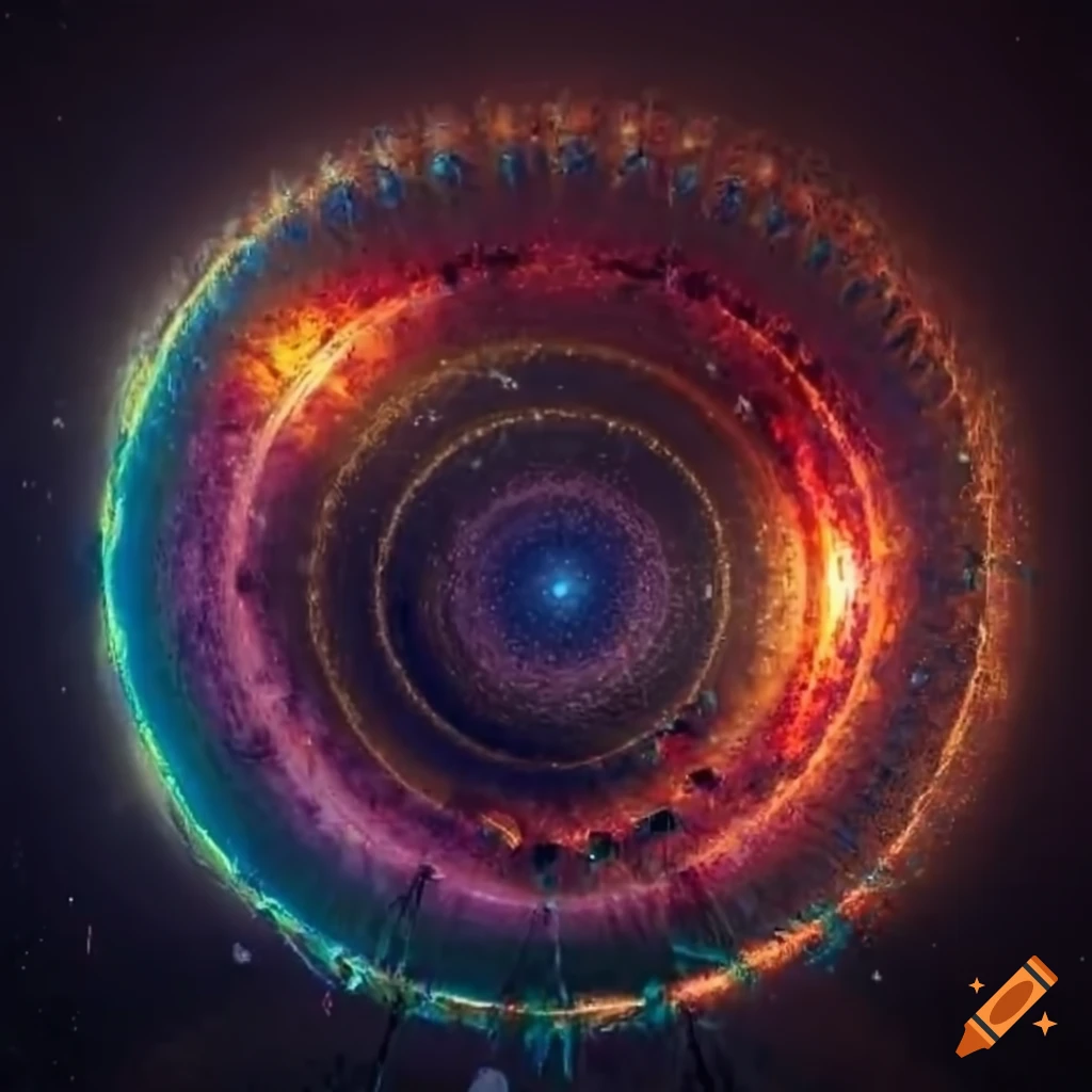 Crafting a mesmerizing image: a 3d ⚫ ballet in a starry 🌌 cosmos ...