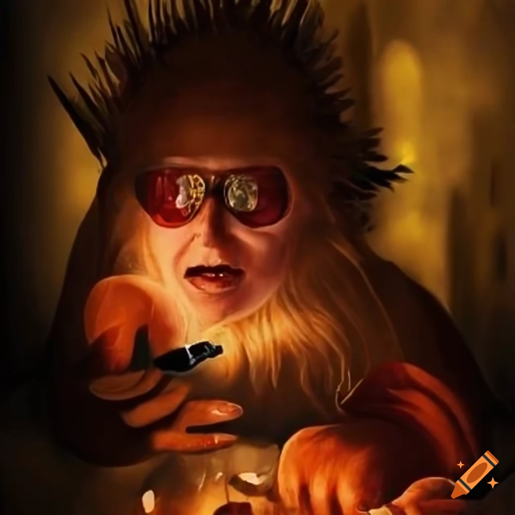 Barbenheimer on Craiyon