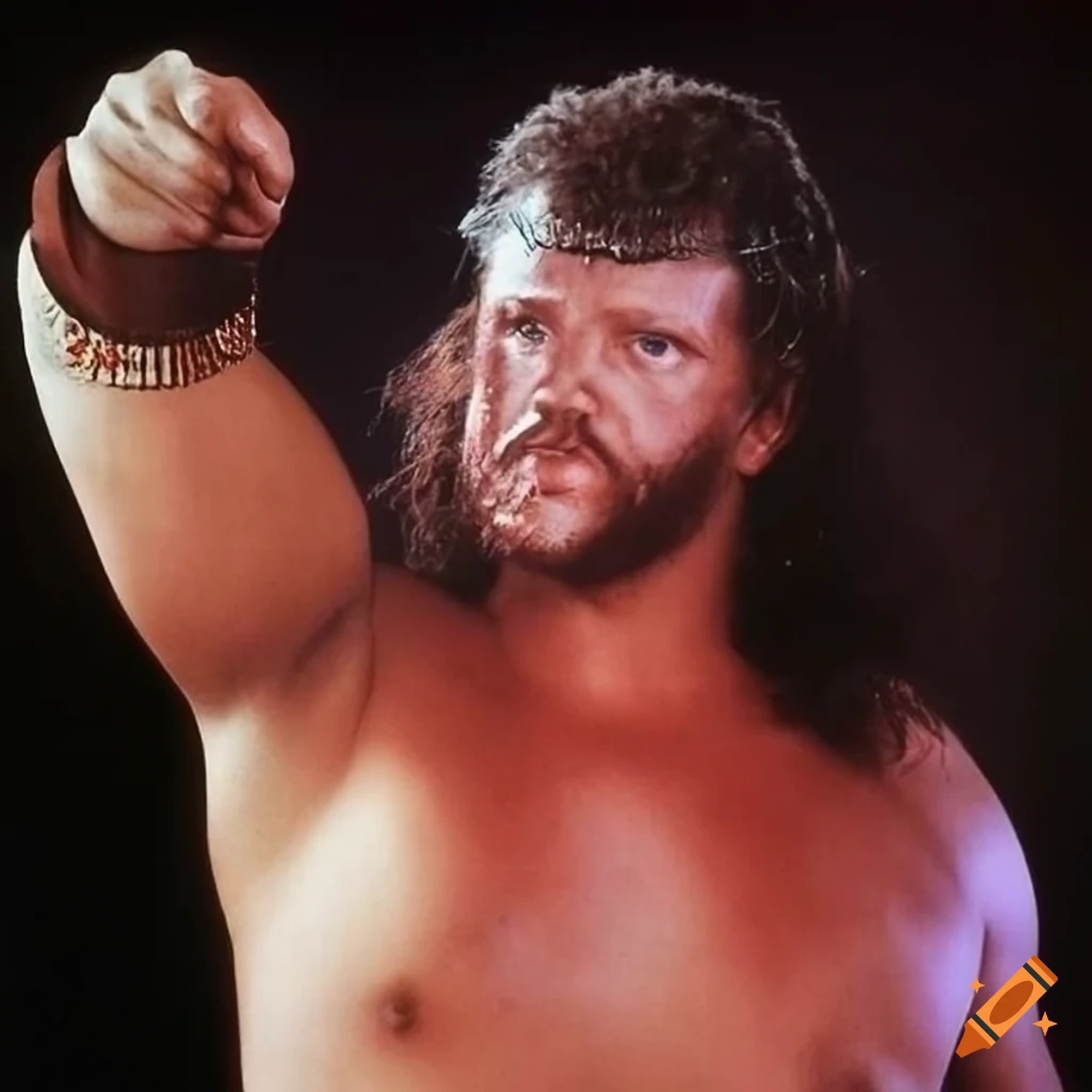 Indigenous australian wrestler winning world wrestling belt in 1985 on ...