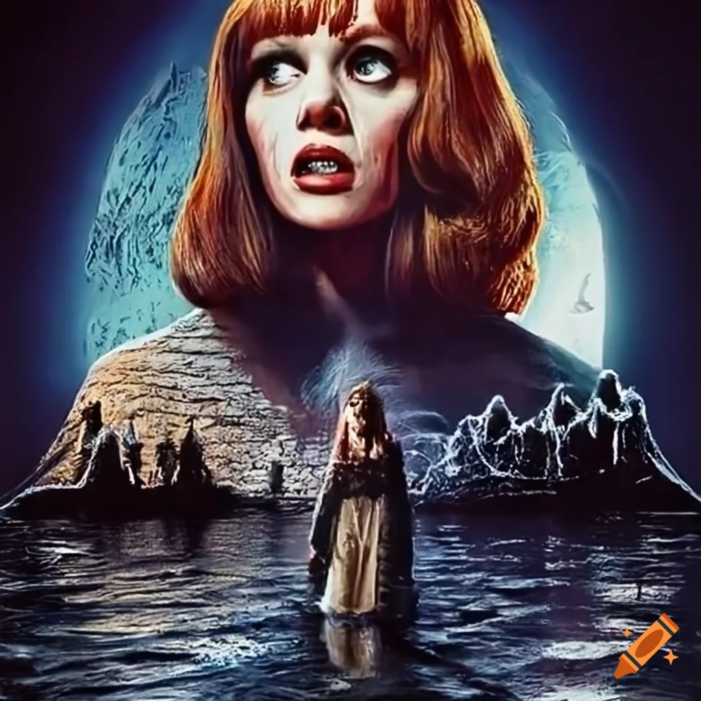 Theatrical poster for 60s horror movie: chaos inside the snow globe on ...