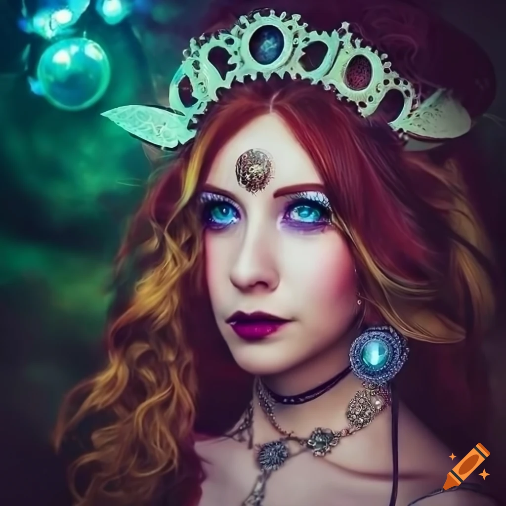 Crafting Lady Palutena's Steampunk Portrait: Hyperrealistic photography ...