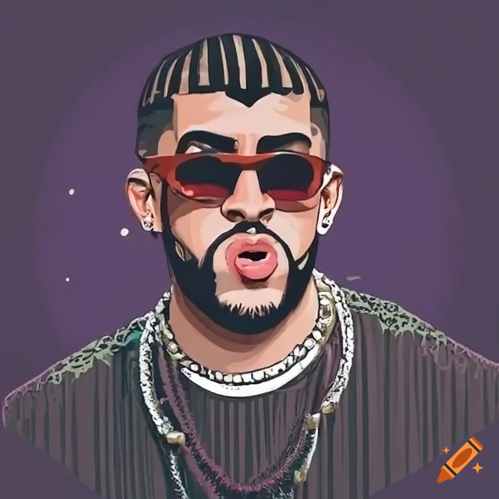 Bad bunny on Craiyon