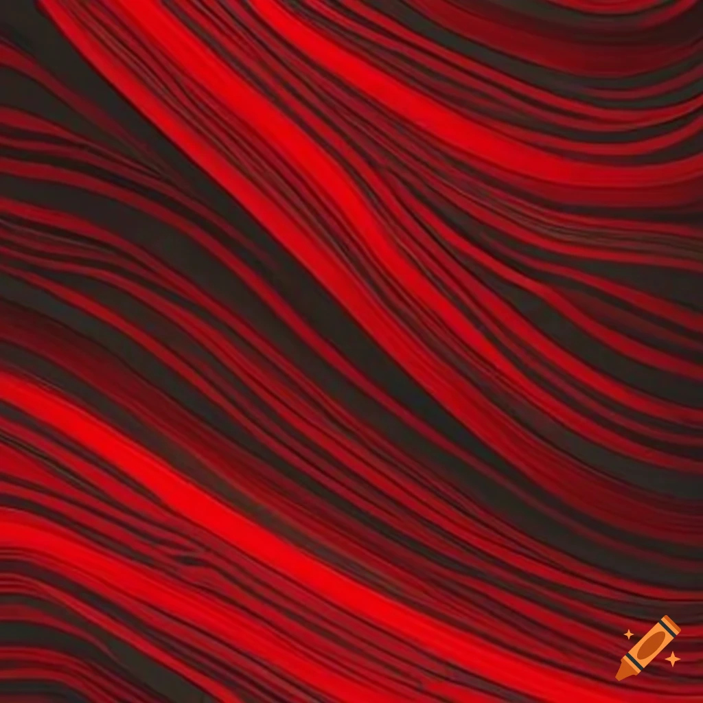 Red slash pattern on Craiyon