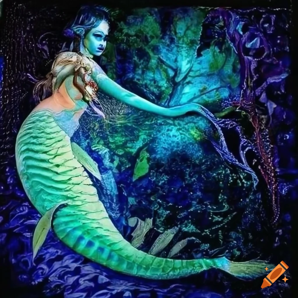 Once, in an ancient time, by a colossal lake, a mermaid of unparalleled ...