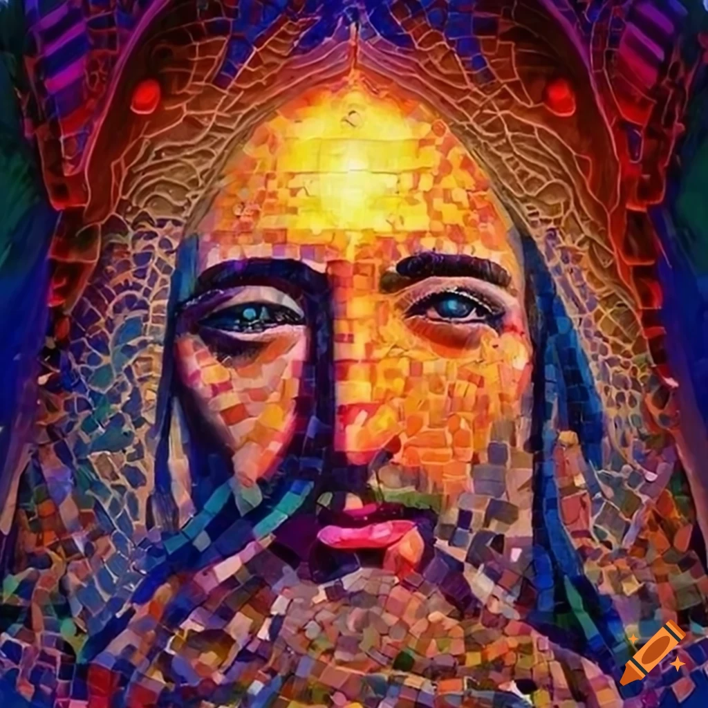 Hyper realistic portrait of jesus on Craiyon