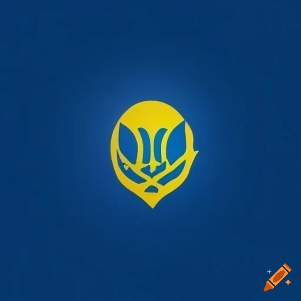 Ukraine support organization logo on Craiyon