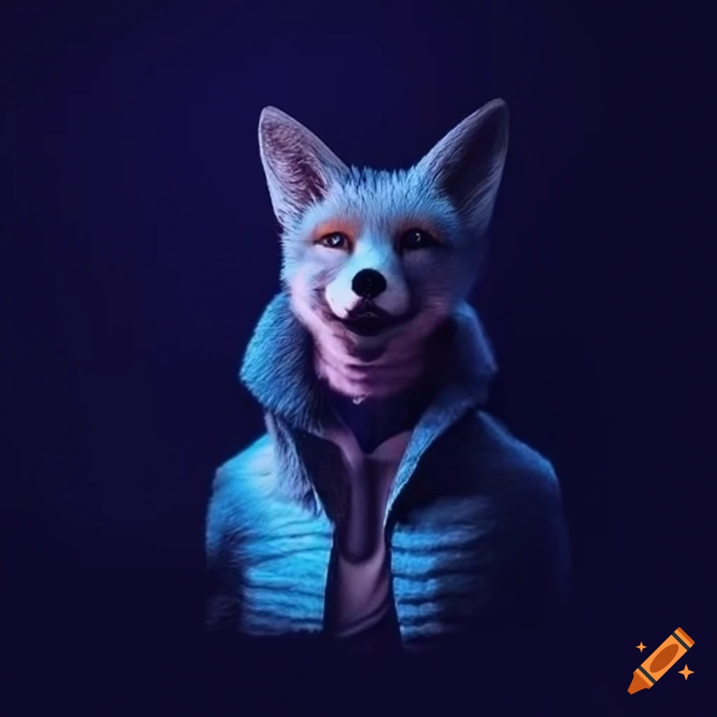 Shady fox on Craiyon