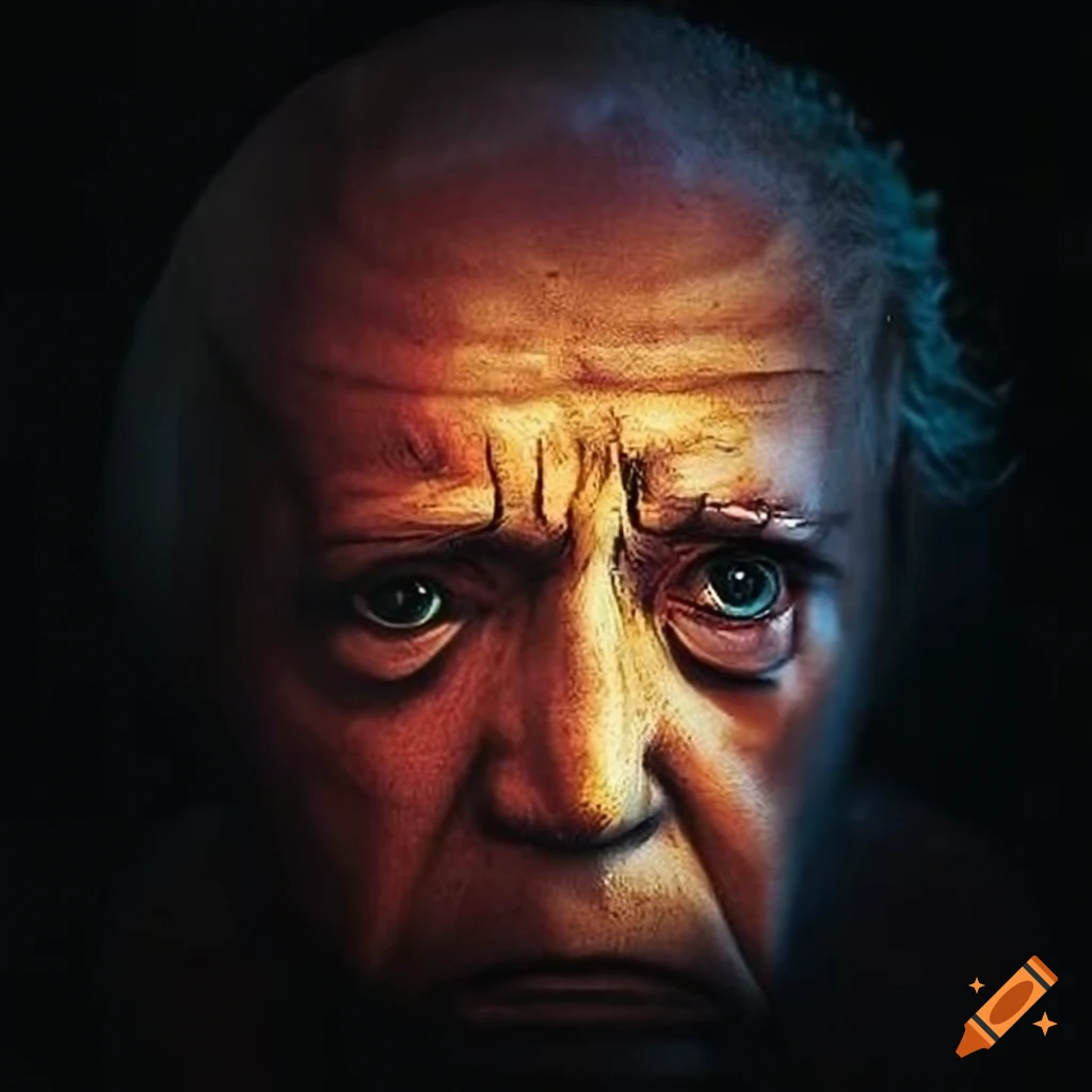 Disappointed expression on Craiyon