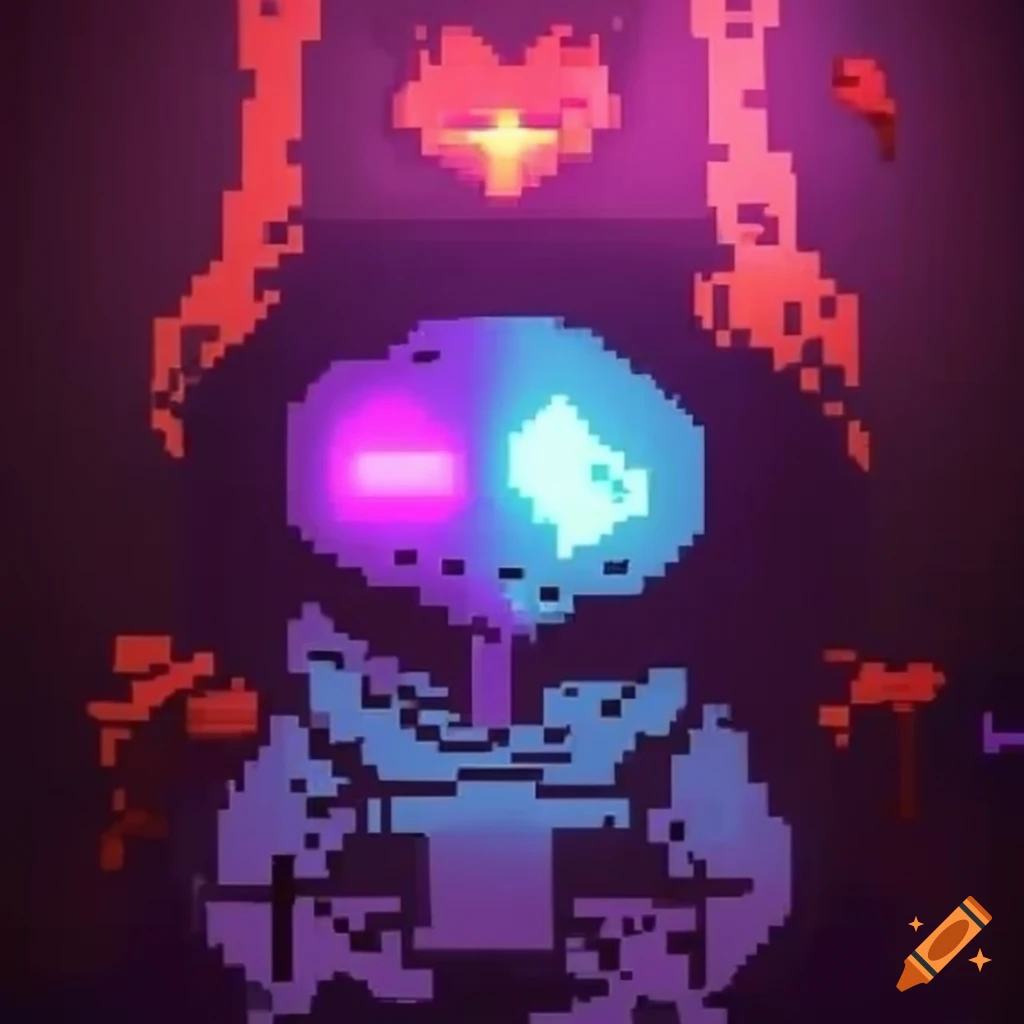 Logo for the game fallen world with a design similar to undertale on ...