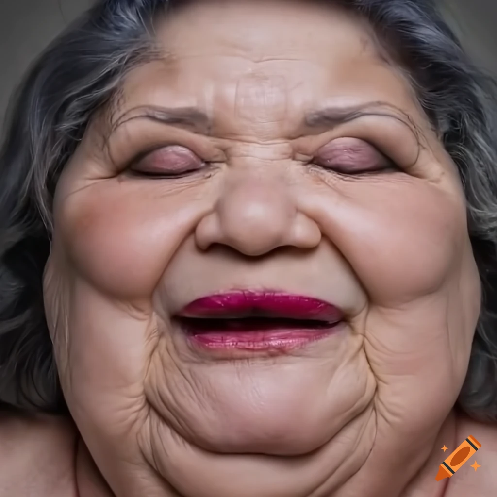 Portrait of a woman with expressive facial features on Craiyon