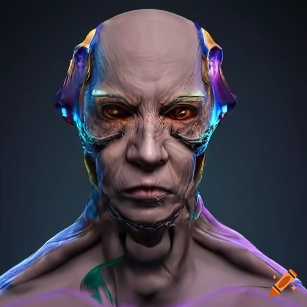 Crafting art with extreme hyper realistic and detailed front-facing ...