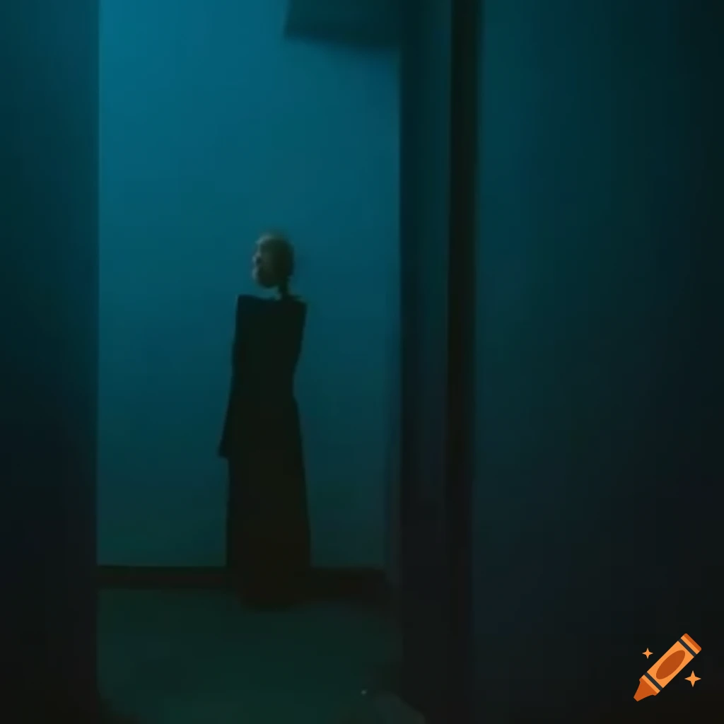 Liminal space room with fog on Craiyon