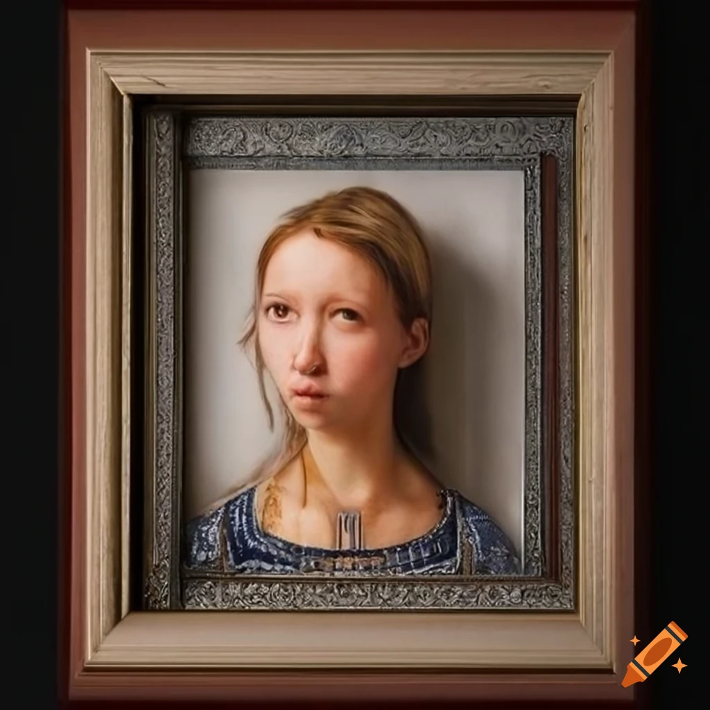 Closeup hyper-realistic full body portrait view of a subject on Craiyon