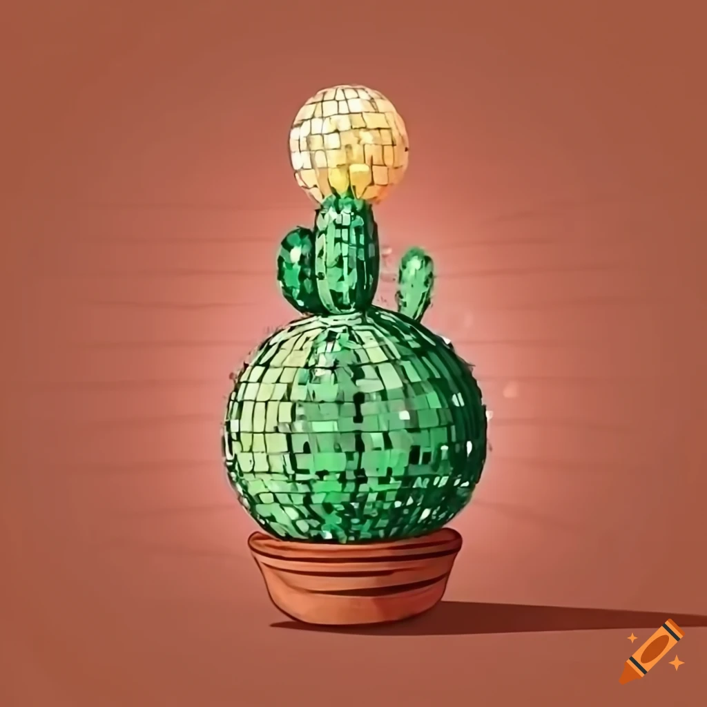 Cactus images created on Craiyon