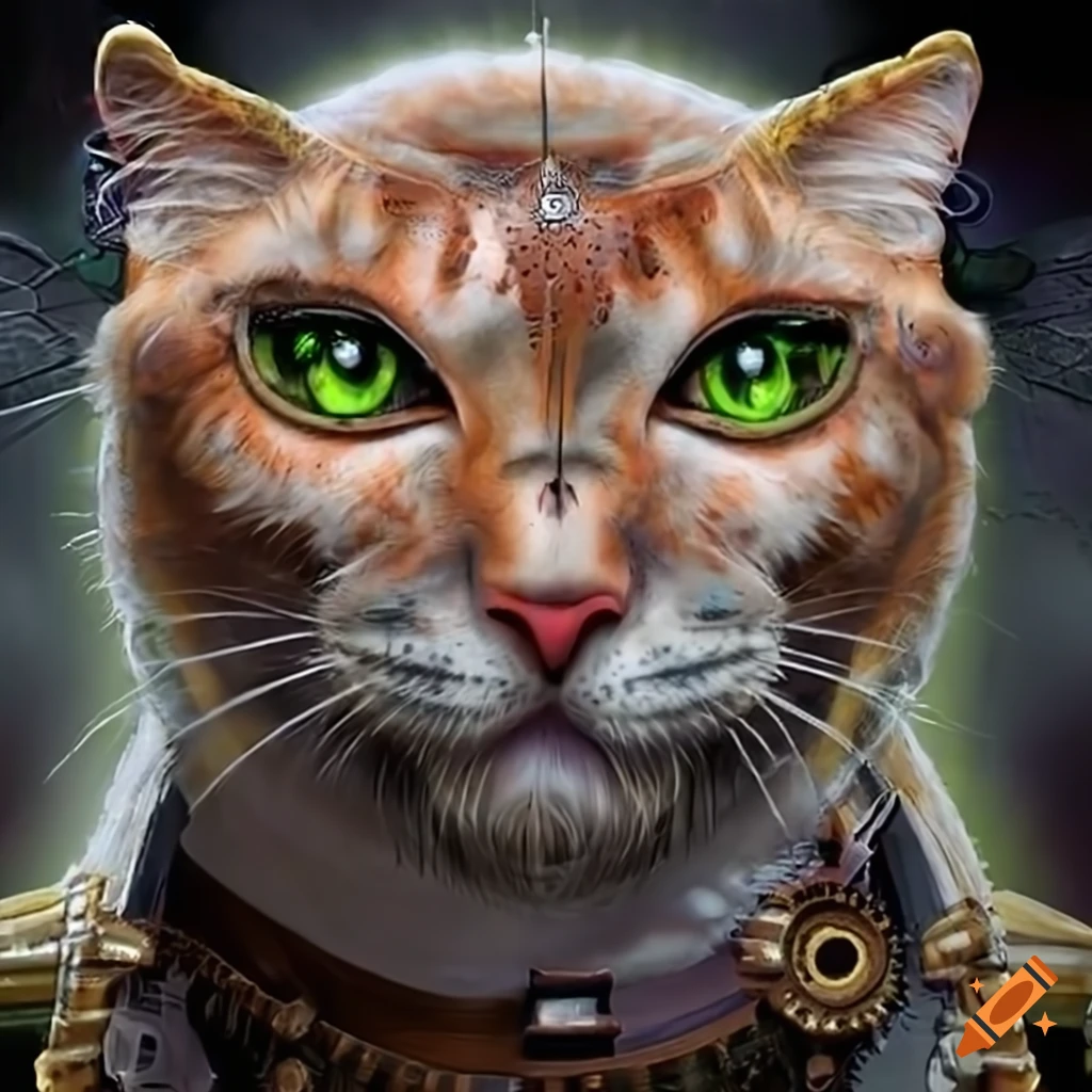 Extreme closeup of a hyper realistic and detailed portrait view on Craiyon