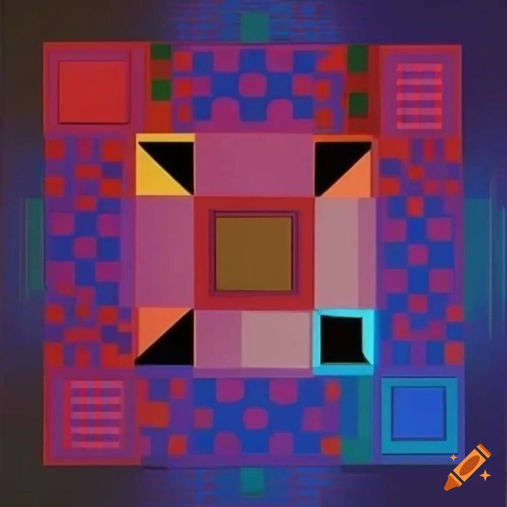 Geometric paradoxical surreal illusions in colors and architectures by ...