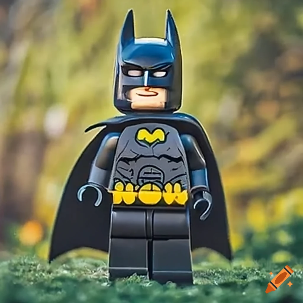 Lego batman scene from the movie on Craiyon