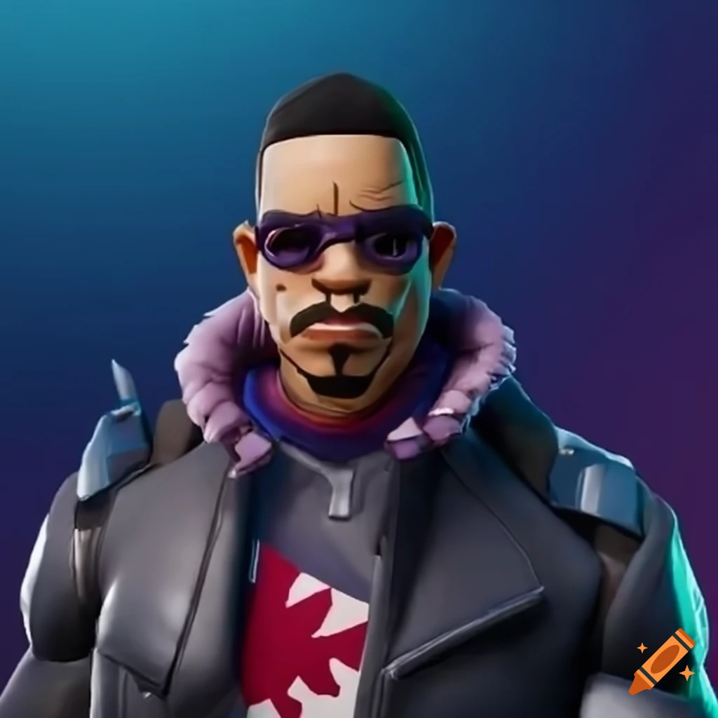 Ice-t in fortnite style on Craiyon