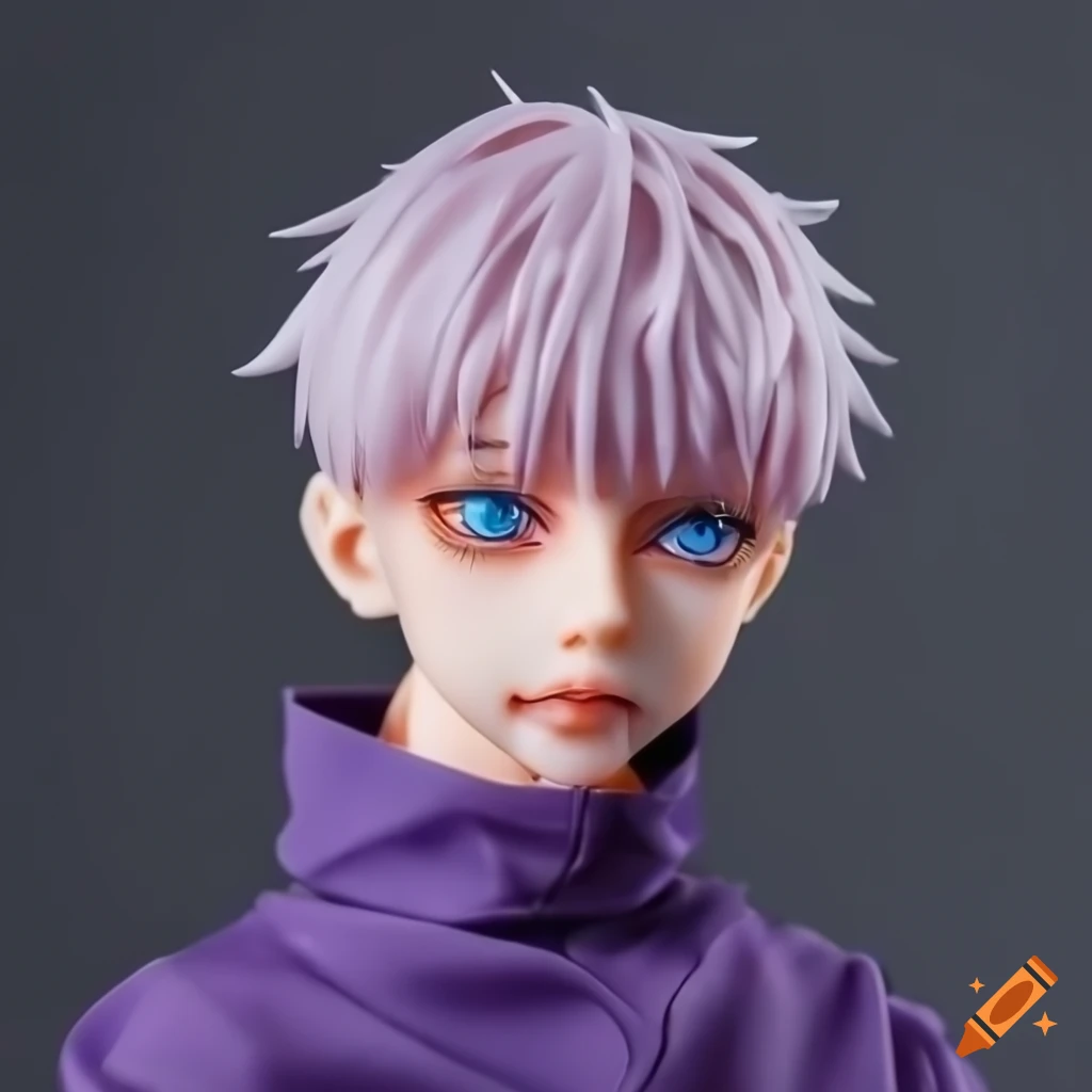 Bjd gojo satoru doll on Craiyon