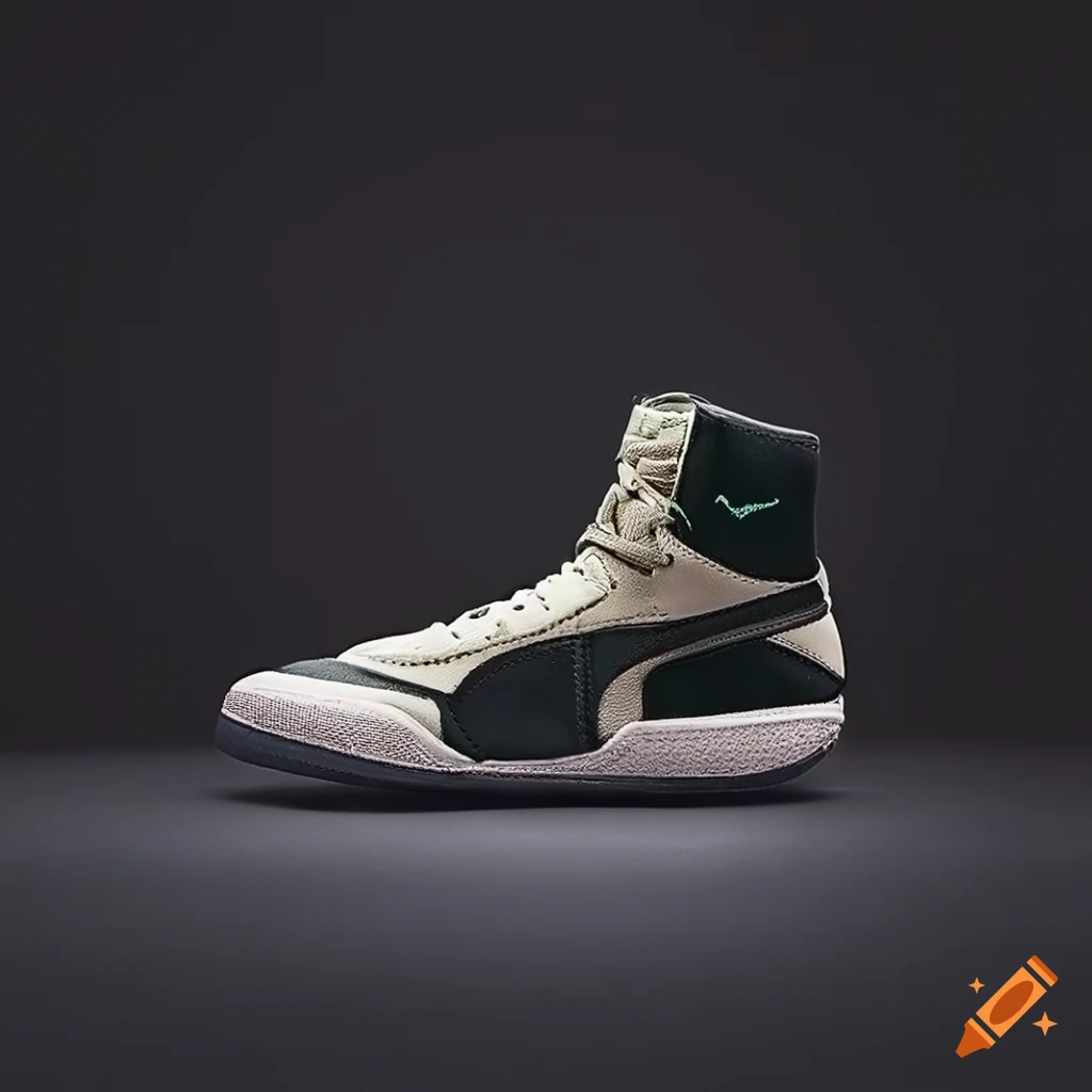 Puma mid form experimental shoe on Craiyon