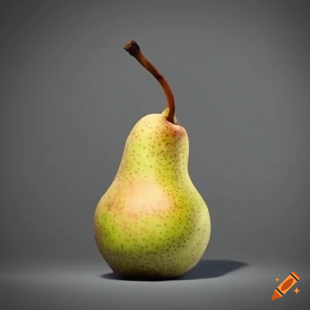 Long pear on Craiyon