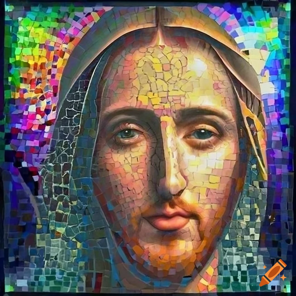 Maximum extreme hyper realistic icon of the creation with hyper ...