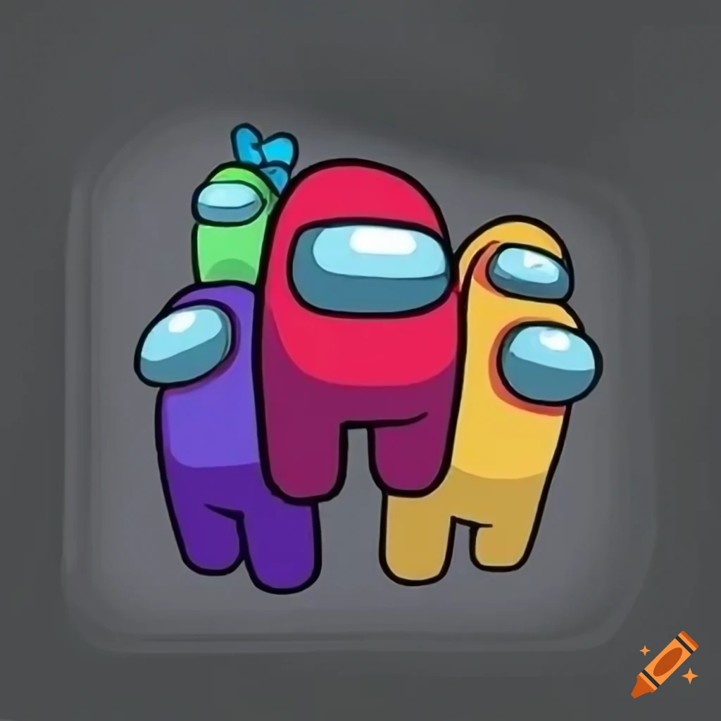 Among us disney poster on Craiyon