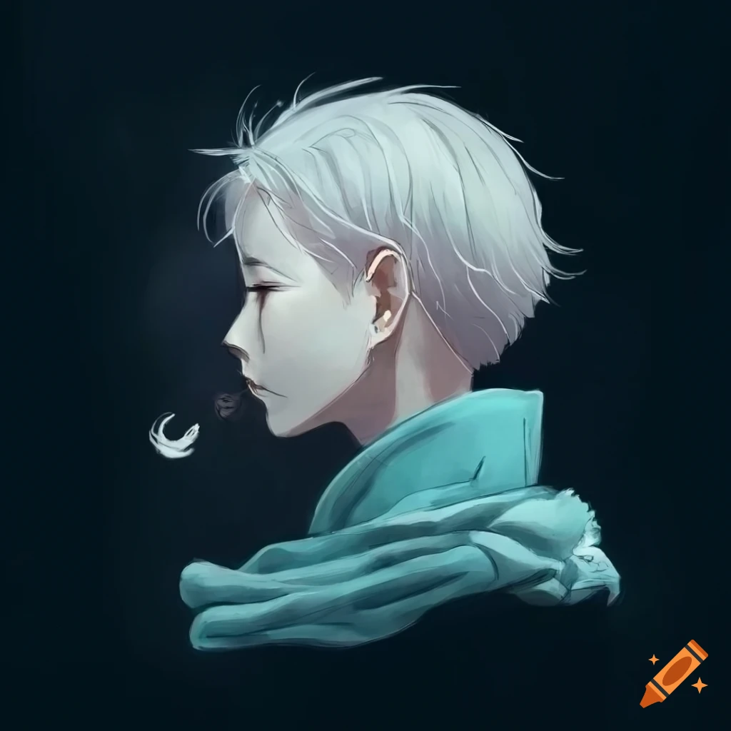 Art visual: realistic manga illustration: no description on Craiyon