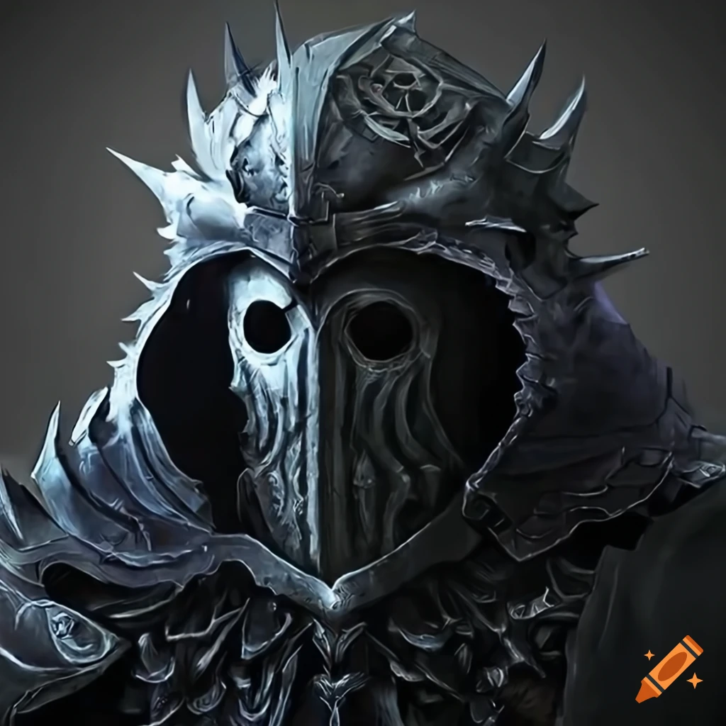 High definition ultra realistic death knight in spiky armor on Craiyon