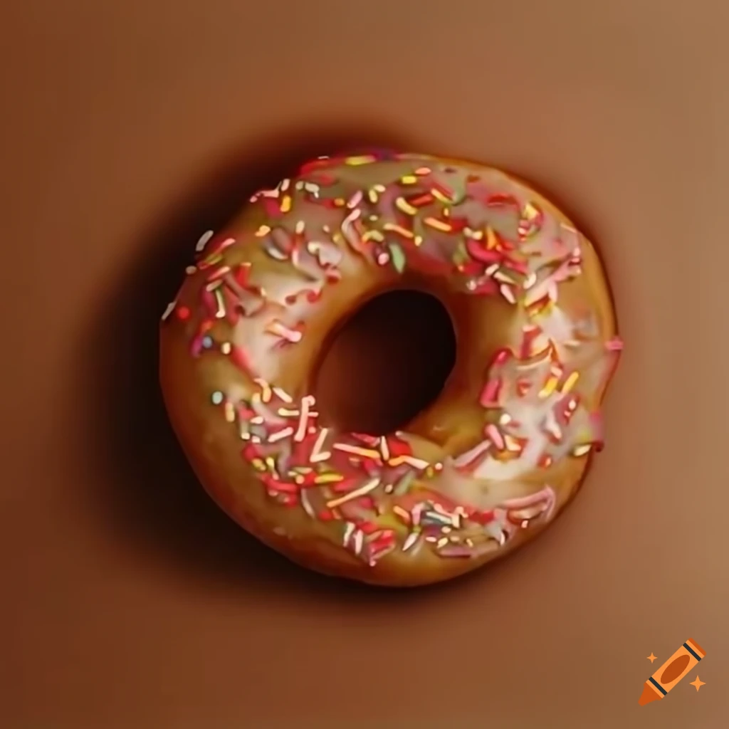 Close-up of hyper realistic and detailed doughnuts on Craiyon