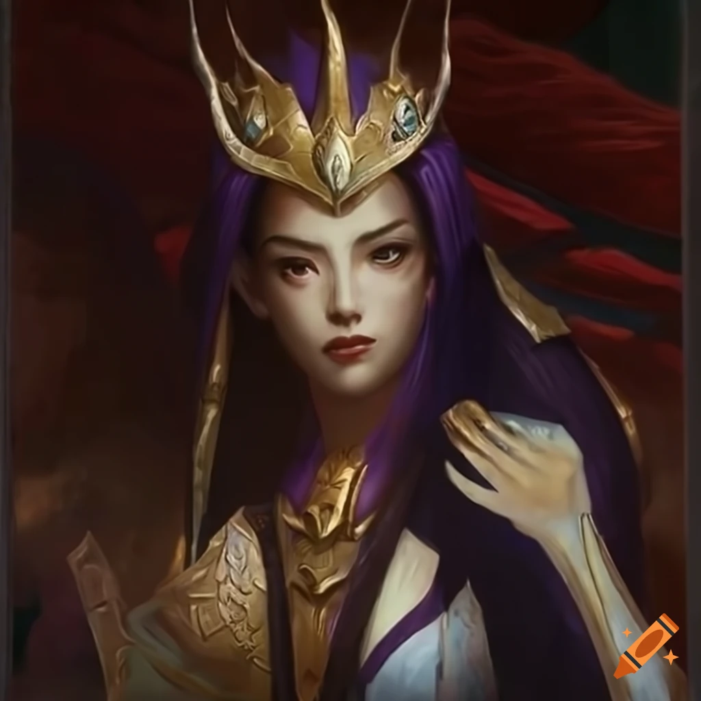 Keywords(queen mu yanling): in an exquisitely detailed and hyper ...