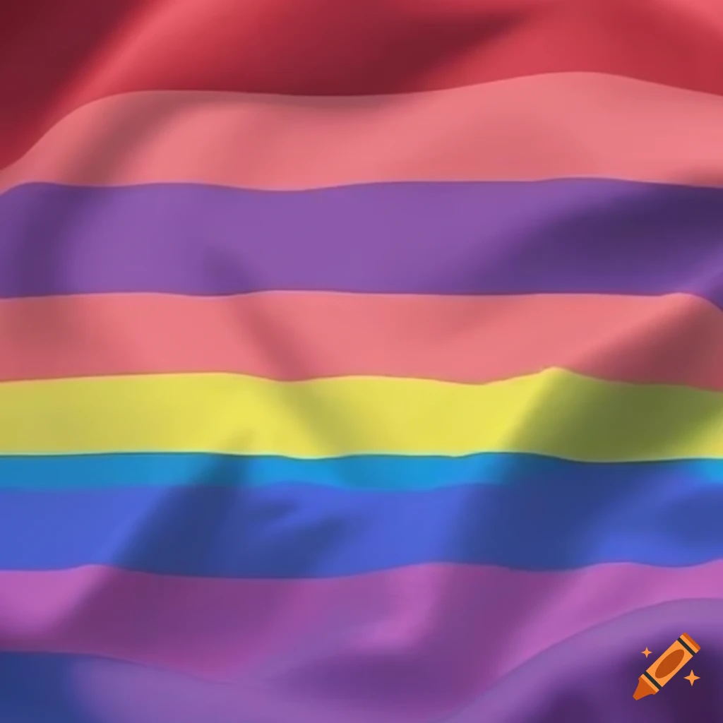 New pride flag on Craiyon