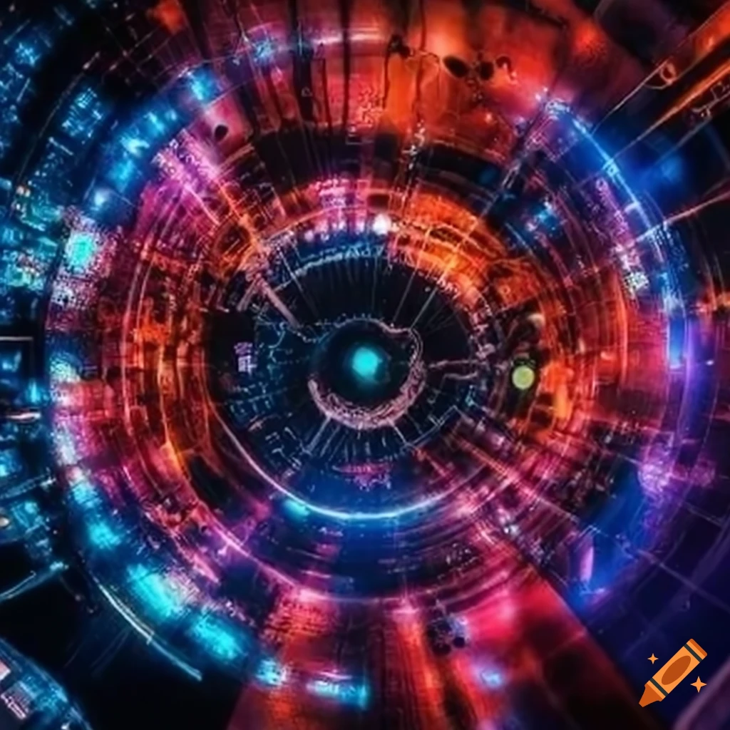 Virus attacking ia system in cyberspace on Craiyon